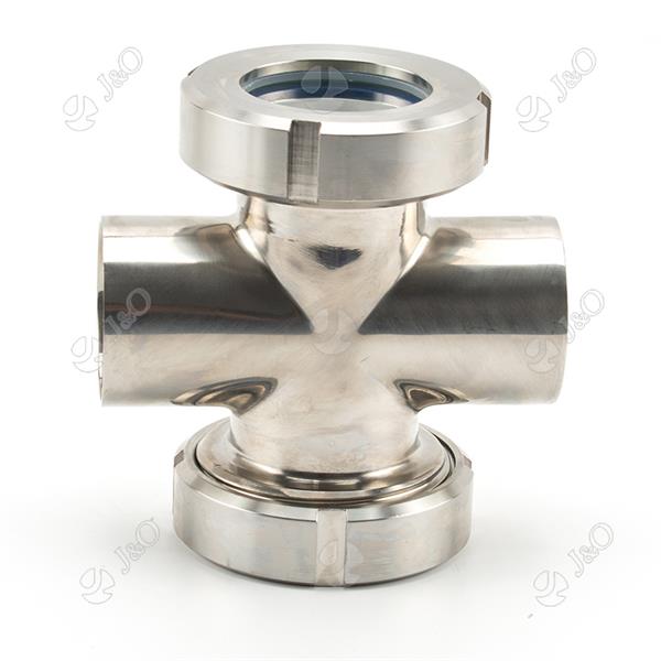 Sanitary Stainless Steel Cross Welded Sight Glass, China Cross Sight ...