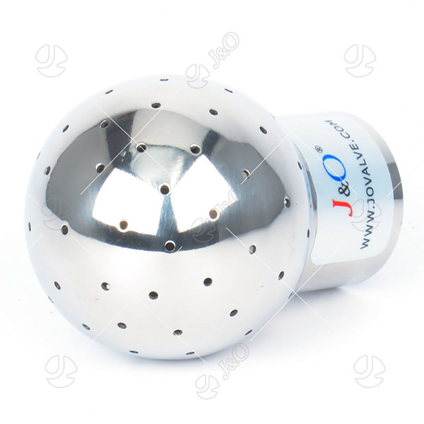 Sanitary Stainless Steel Fixed Welded Cleaning Ball, China Hygienic ...