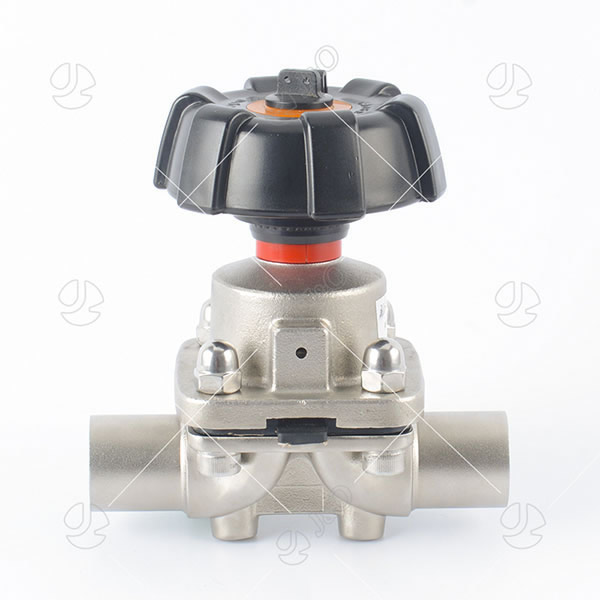 Sanitary Stainless Steel Welding Diaphragm Valve, China Butt Weld ...
