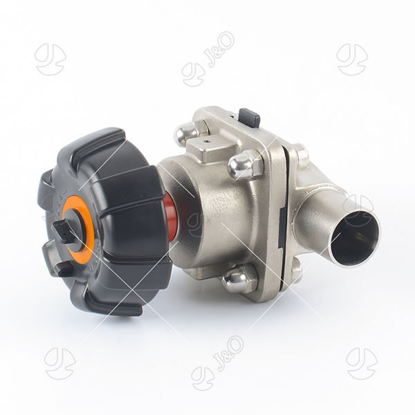 Sanitary Stainless Steel Welding Diaphragm Valve, China Butt Weld ...