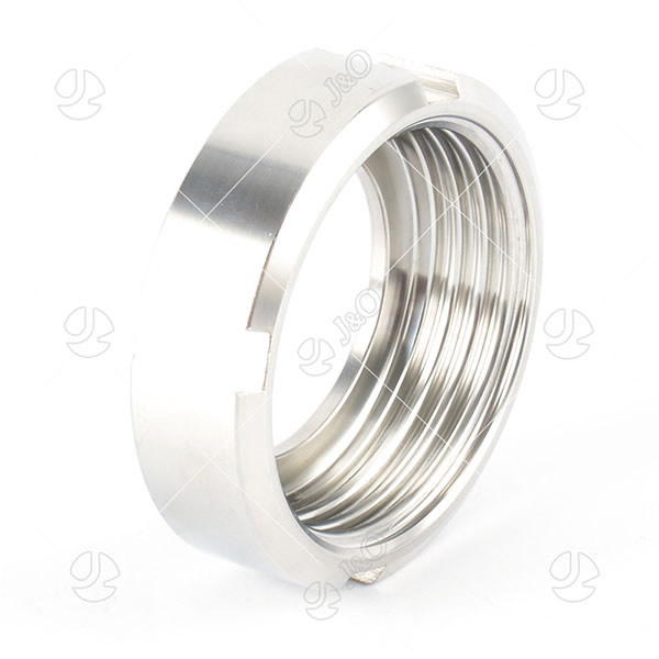 DIN-13R Sanitary Stainless Steel Round Nut, China DIN Round Nut ...
