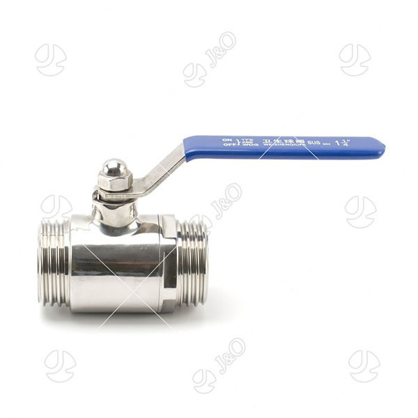 Sanitary Stainless Steel Food Male-Male Thread Ball Valve, China ...