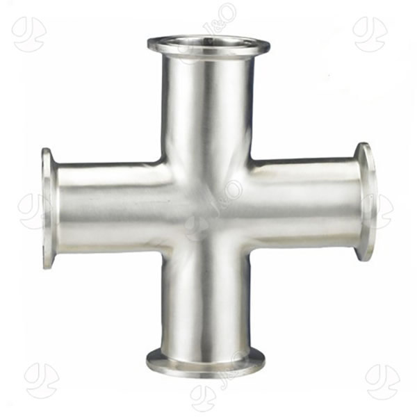 3A Sanitary Stainless Steel Clamped Long Cross, China Sanitary Clamped ...