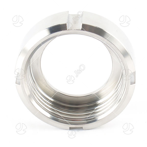 DIN-13R Sanitary Stainless Steel Round Nut, China DIN Round Nut ...