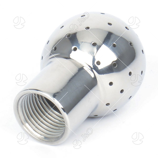 Polished Stainless Steel Spray Ball Sanitary Stainless Steel Fixed ...