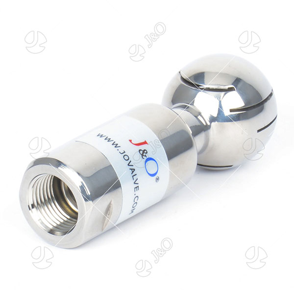 Sanitary Stainless Steel Thread Rotary Spray Ball, China Female Rotary ...