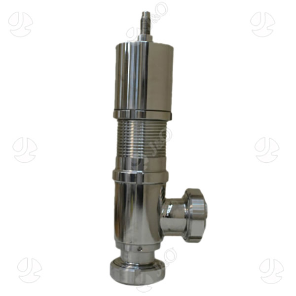 Sanitary Stainless Steel Pressure Relief Safety Valve With Union Ends ...