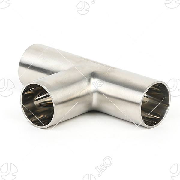 Stainless Steel Sanitary Y Type Welded Tee, China Y Type Tee, Sanitary Y Tee, Hygienic Stainless ...
