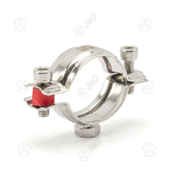 Sanitary Stainless Steel Pipe Holder With Nut, China Pipe Support With ...