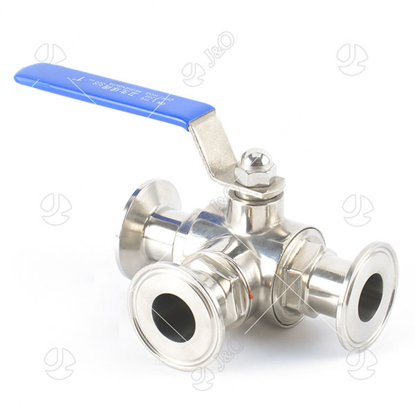 Sanitary Stainless Steel Hygienic Clamped Type Ball Valve, China Sanitary Clamped Type Ball ...