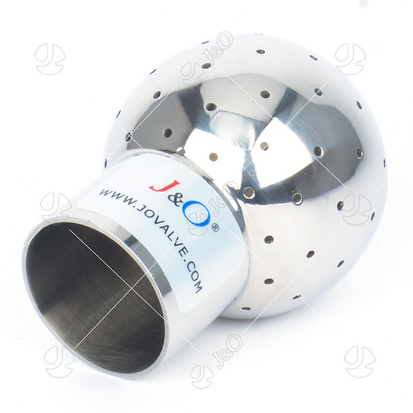 Sanitary Stainless Steel Fixed Welded Cleaning Ball, China Hygienic ...