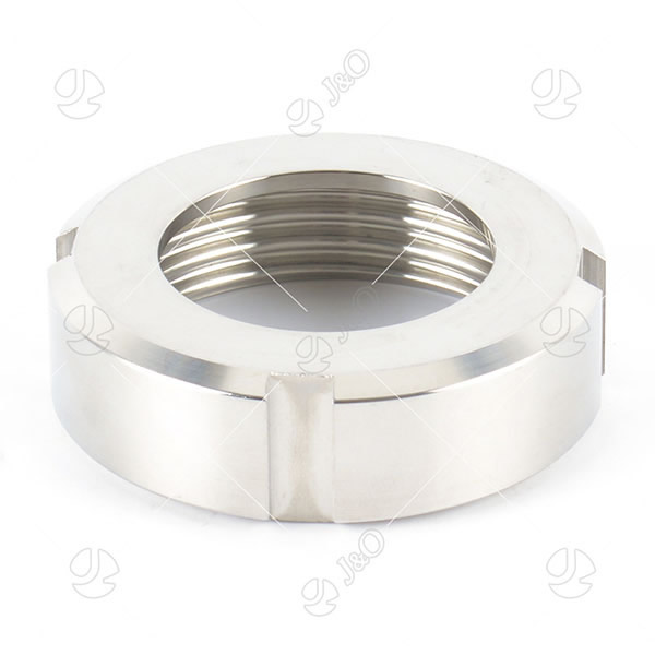 DIN-13R Sanitary Stainless Steel Round Nut, China DIN Round Nut ...