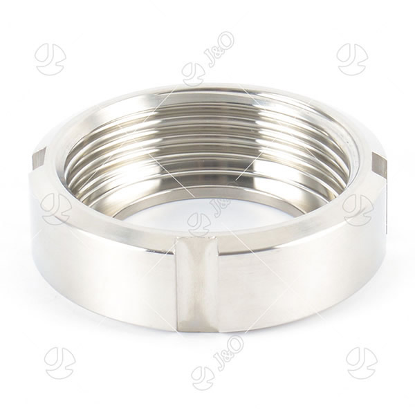 DIN-13R Sanitary Stainless Steel Round Nut, China DIN Round Nut ...