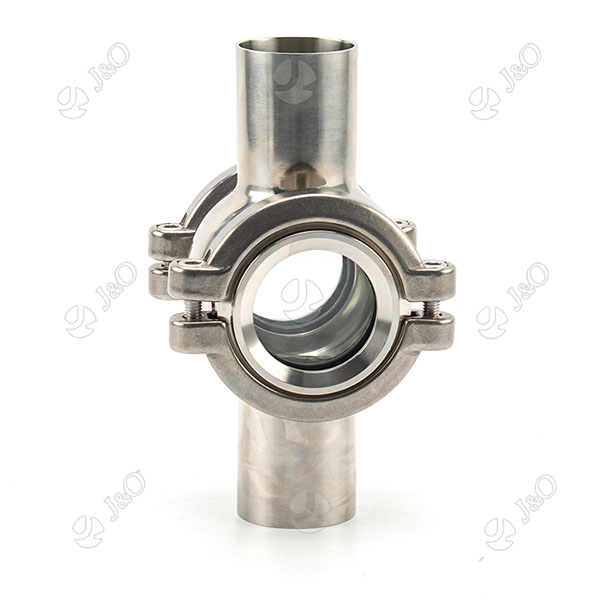 Sanitary Stainless Steel Cross Sight Glass, China Cross Type Sight ...
