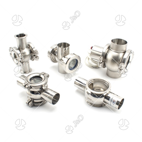 Sanitary Stainless Steel Cross Type Sight Glass, China Cross Sight ...