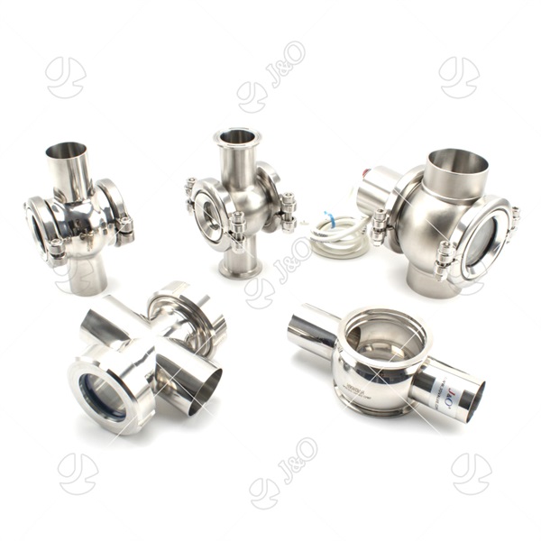 Sanitary Stainless Steel Cross Type Sight Glass, China Cross Sight ...