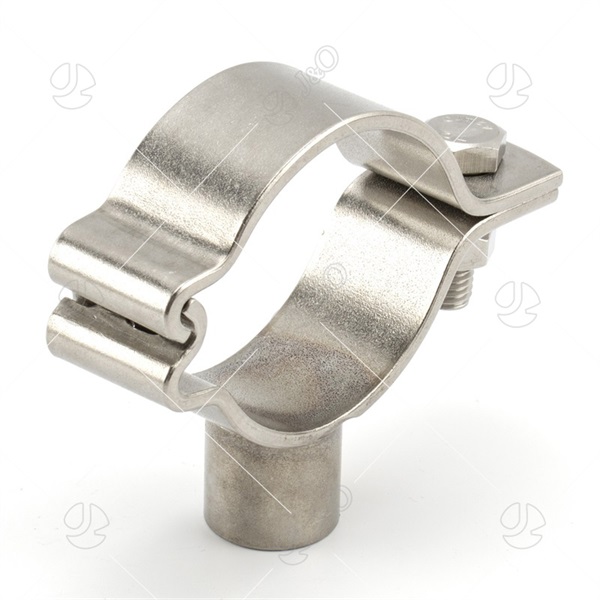Sanitary Stainless Steel Pipe Holder Bossed Clamp, China Bossed Clamp ...