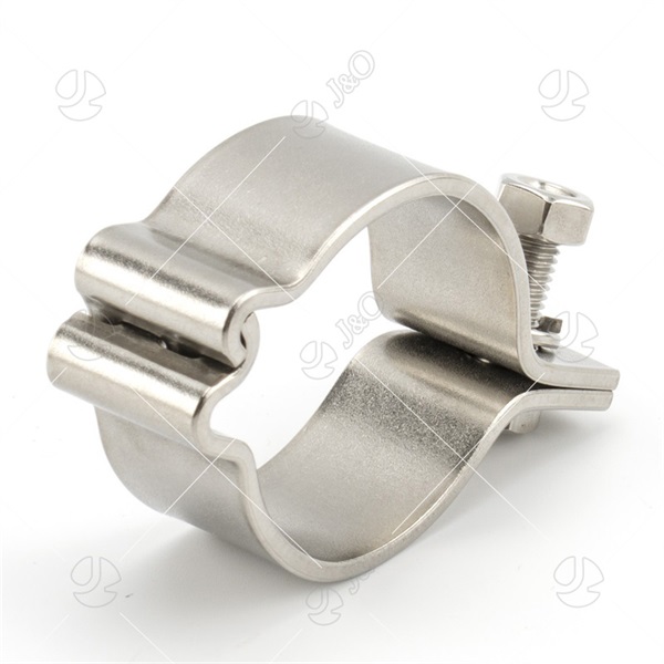 Sanitary Stainless Steel Plain Clamp, China SS304 Plain Clamp, Plain ...