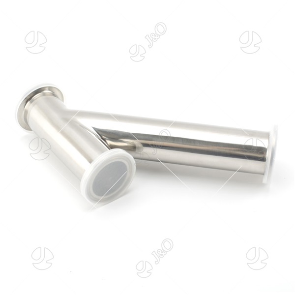 Customize Sanitary Stainless Steel Y Type Tee, China Customize Sanitary ...