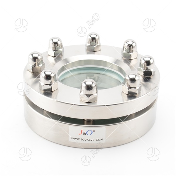 Sanitary Stainless Steel Flange Type Weld Sight Glass, China ...