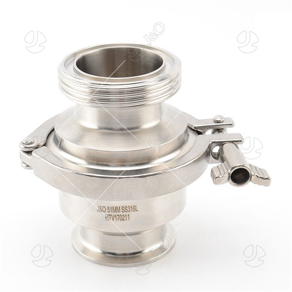 Sanitary Stainless Steel Thread Clamped Check Valve, China Sanitary ...
