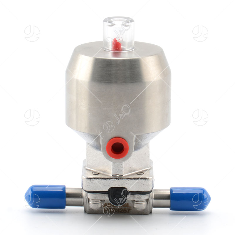 Mini Sanitary Pneumatic Welding Diaphragm Valve, China Pneumatic ...