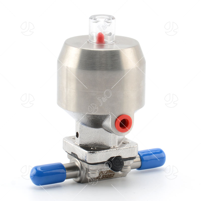 Mini Sanitary Pneumatic Welding Diaphragm Valve, China Pneumatic ...